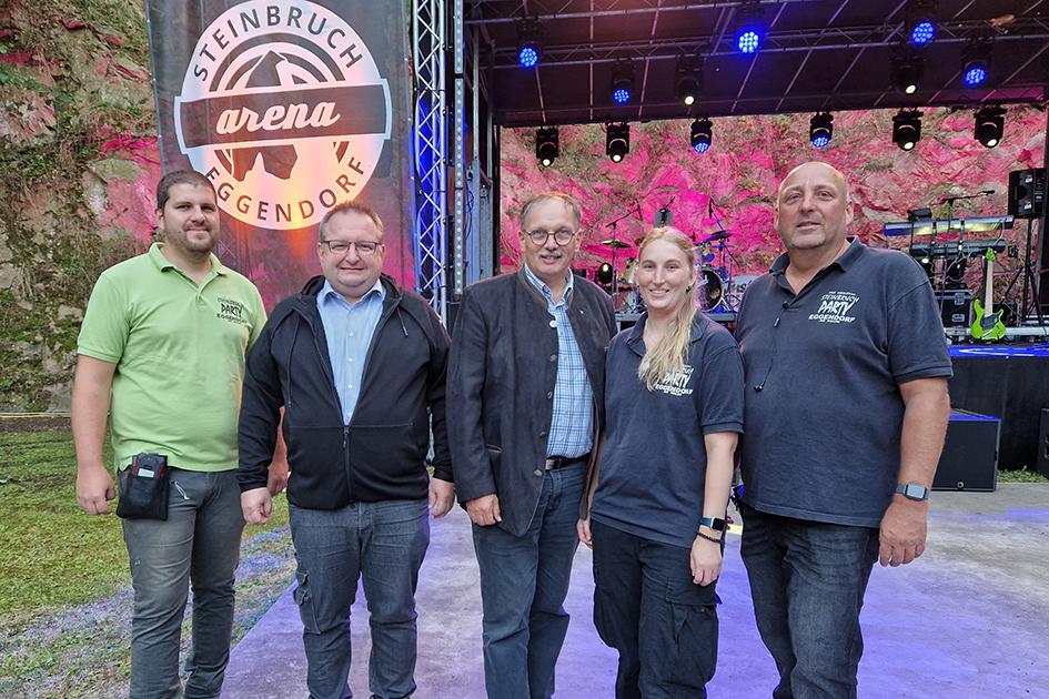 Steinbruch-Party Eggendorf am Walde!